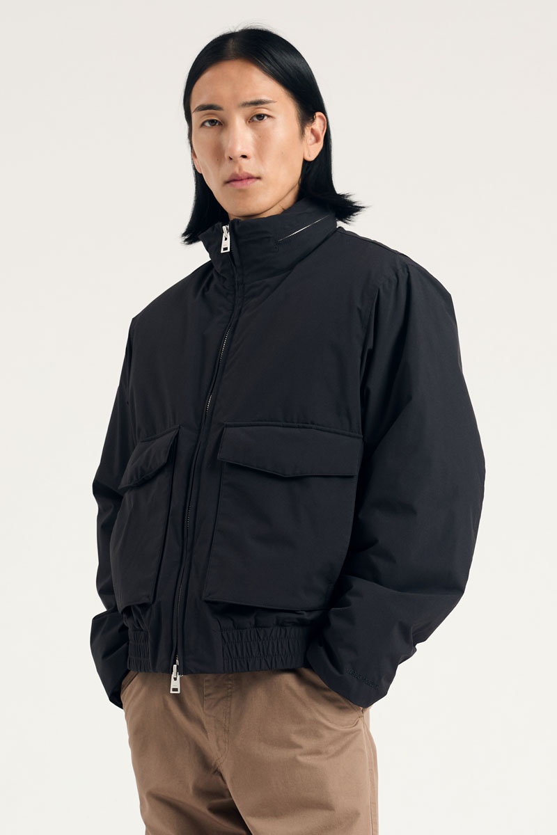 Norse Projects Kastrup Gore-Tex Windstopper Bomber Jacket - Black | Reede
