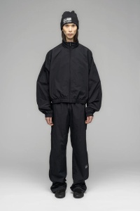 032C "Team" Tag Tracksuit Jacket - Black | Reede