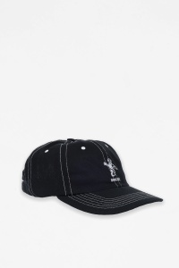 Dancer OG Logo Dad Cap - Black/White Stitch | Reede